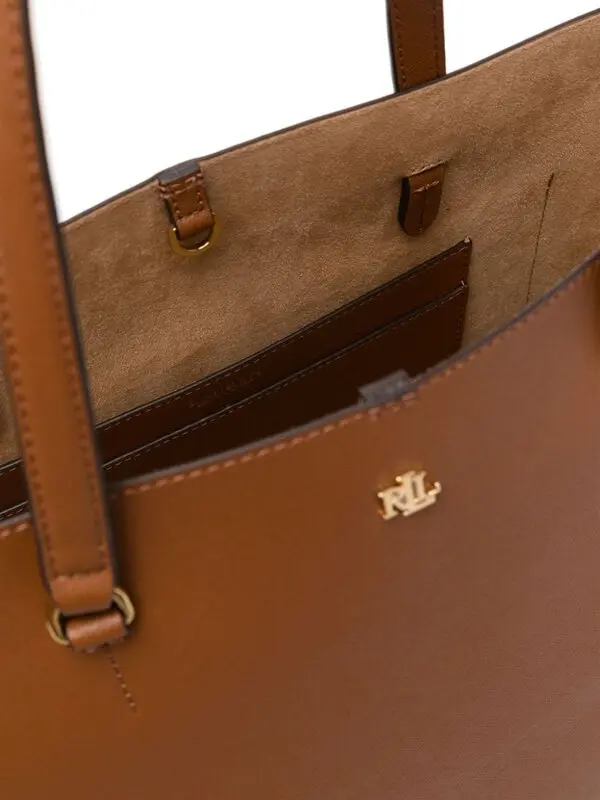 Ralph Lauren Karly Medium Tote Bag - Brown