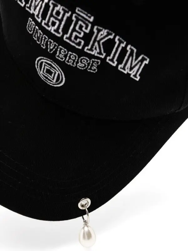 KIMHEKIM Pearl Pierced Cap