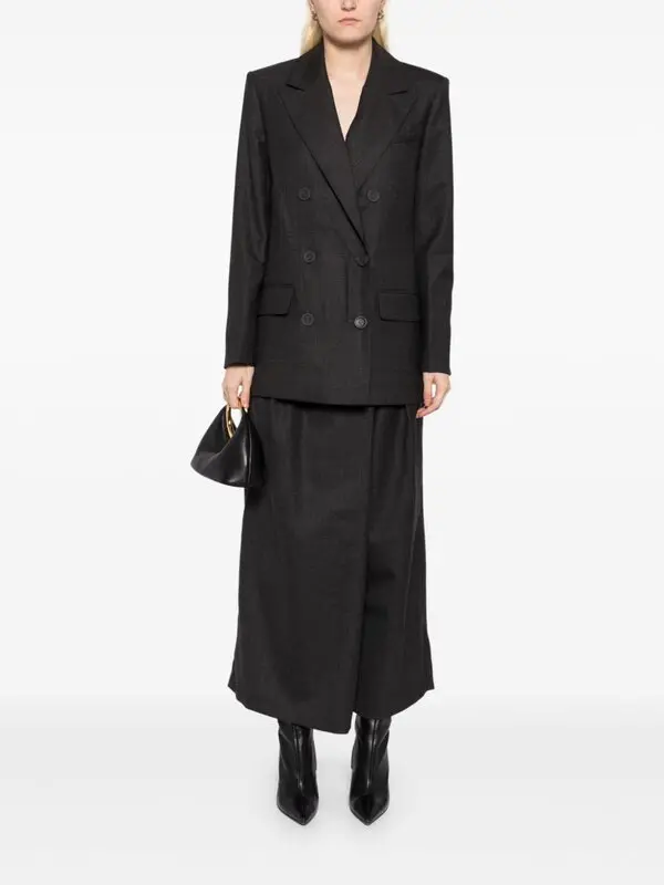 Tibi Check Dennis Cutout Blazer