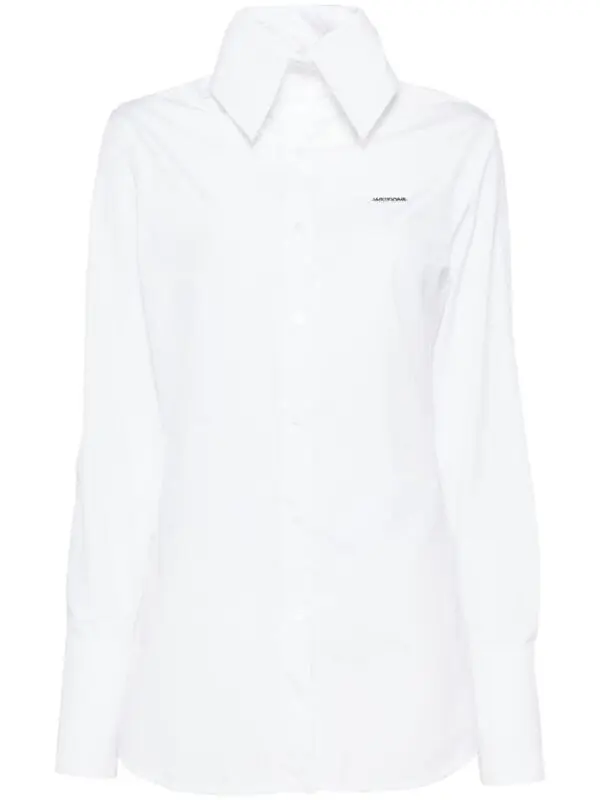 We11Done High-neck Collar Shirt