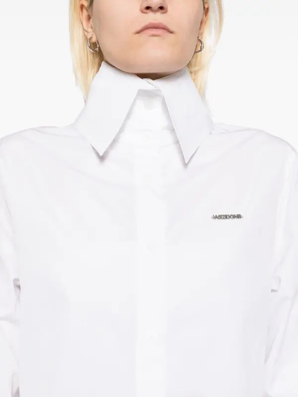 We11Done High-neck Collar Shirt