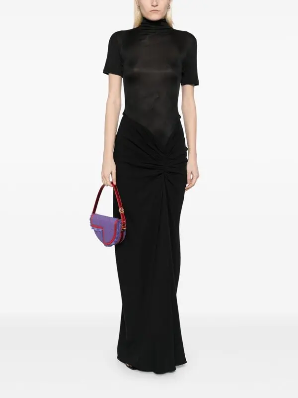 Christopher Esber Ruched Gown - Black