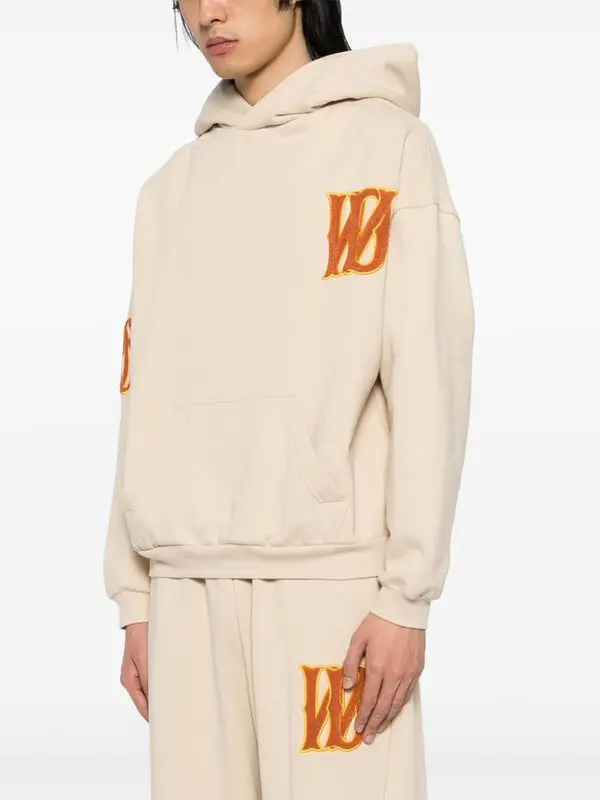 We11Done Logo-patch Hoodie