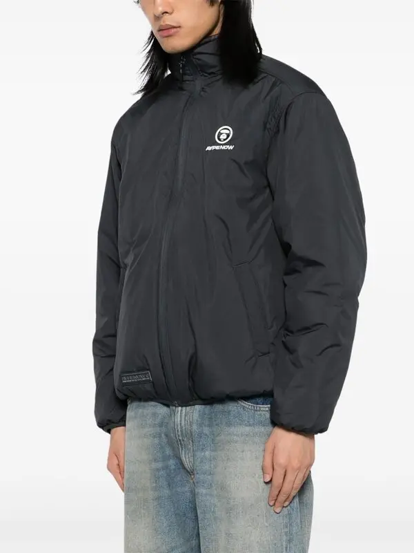 AAPE BY *A BATHING APE Moonface Logo Zip-up Jacket