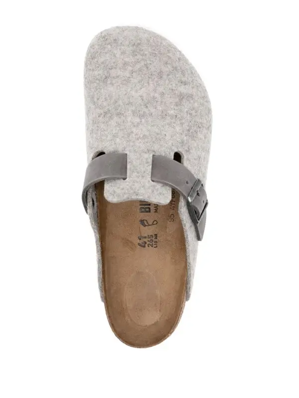 BIRKENSTOCK Boston Suede Slippers