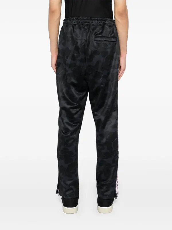 A BATHING APE Solid Camo One-point Track Pants