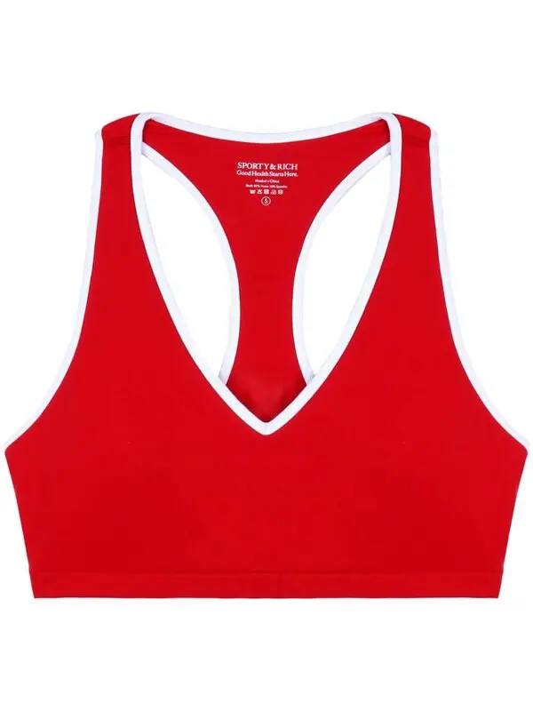 SPORTY & RICH Runner Box Sports Bra