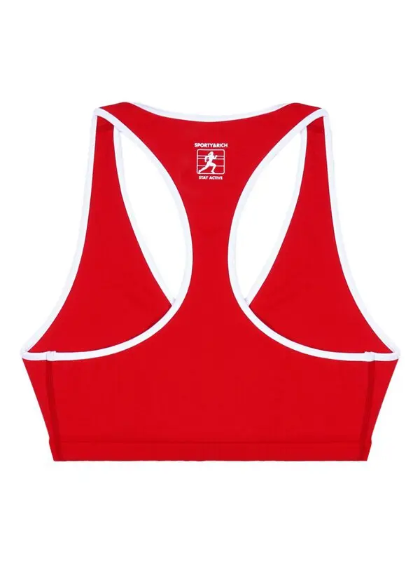 SPORTY & RICH Runner Box Sports Bra