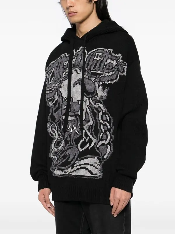 Off-White Pattern Jacquard Jumper