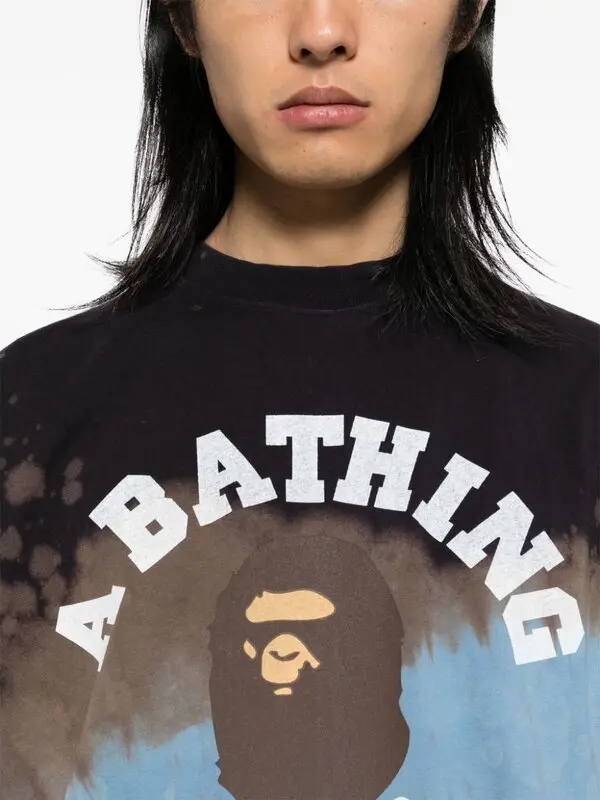 A BATHING APE Dye College Tee
