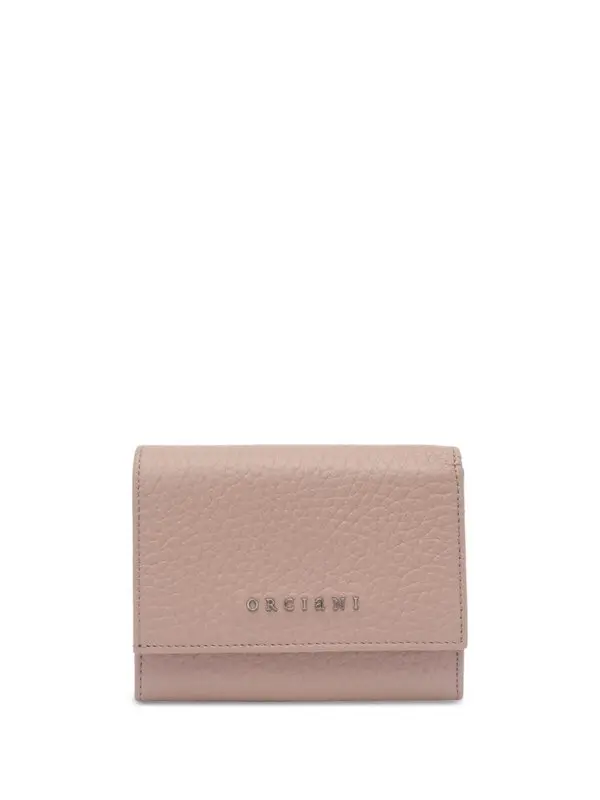 ORTIGNI Logo-lettering Wallet - Neutrals