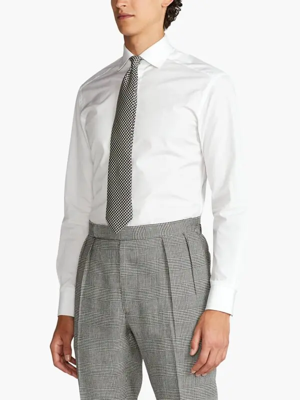 Ralph Lauren Purple Label Poplin Shirt - White