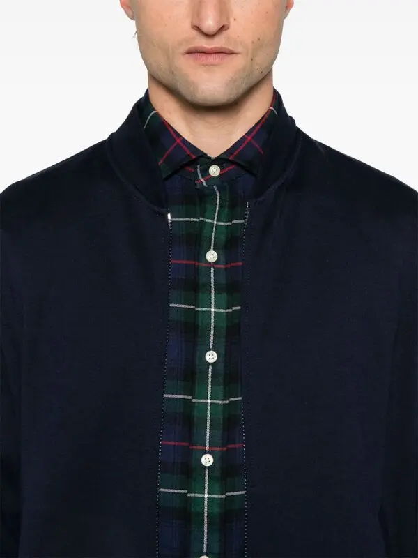 Brunello Cucinelli Zip-up Sweatshirt - Blue