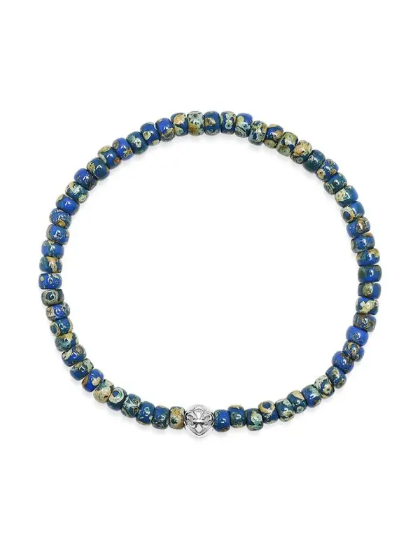 NIALAYA JEWELRY Beaded Bracelet - Blue