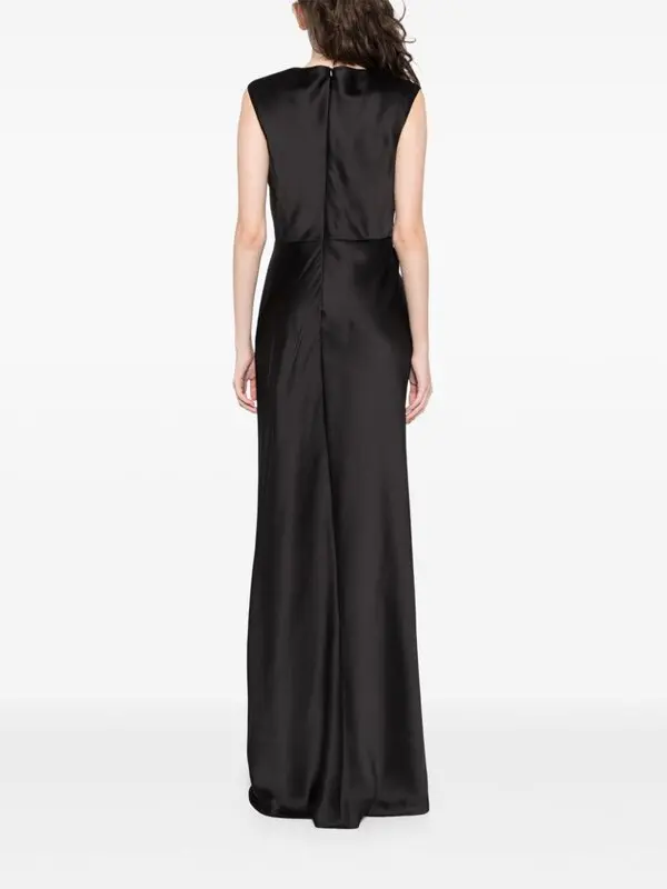 Amsale Fluid Draped Dress
