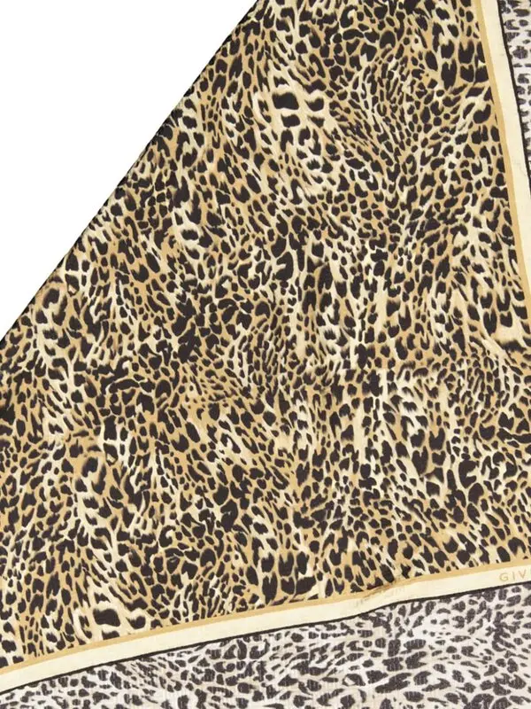 Givenchy Leopard-print Scarf
