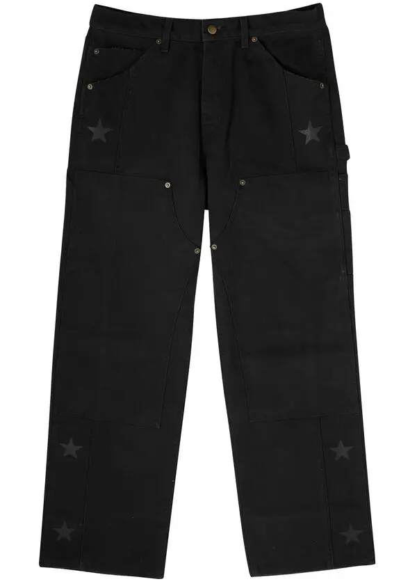 CHERRY LOS ANGELES Star Wide-leg Carpenter Jeans