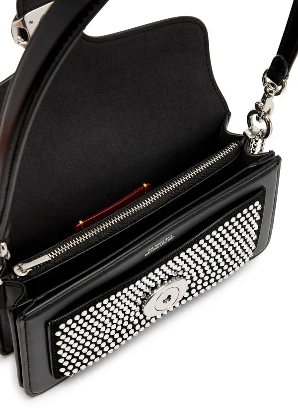 COACH Tabby 20 Crystal-embellished Leather Bag
