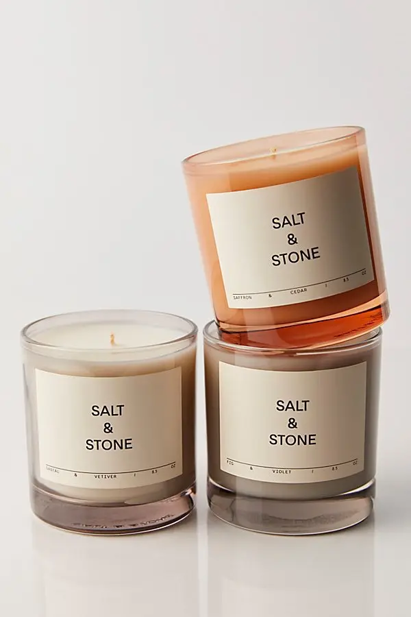 SALT & STONE Candle - Santal/vetiver