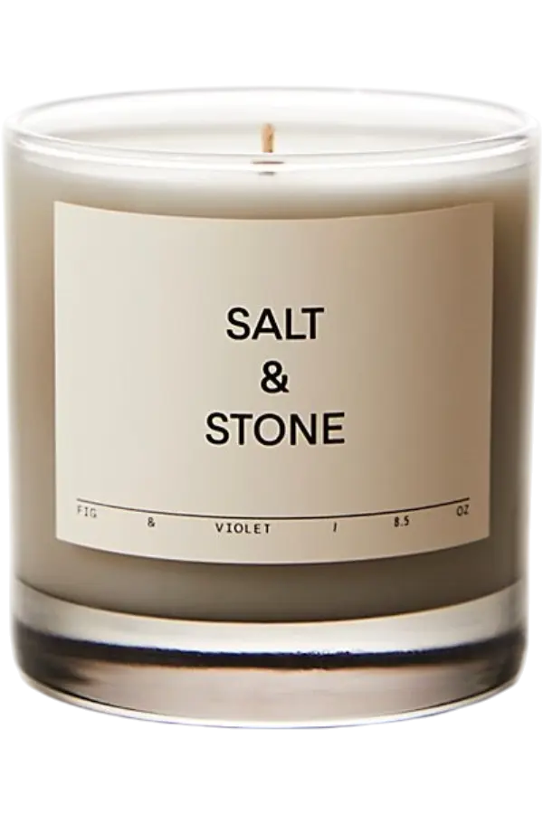 SALT & STONE Candle - Violet/fig