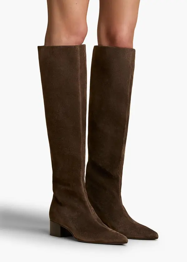 Khaite Andee Knee-high Boots - Ebano