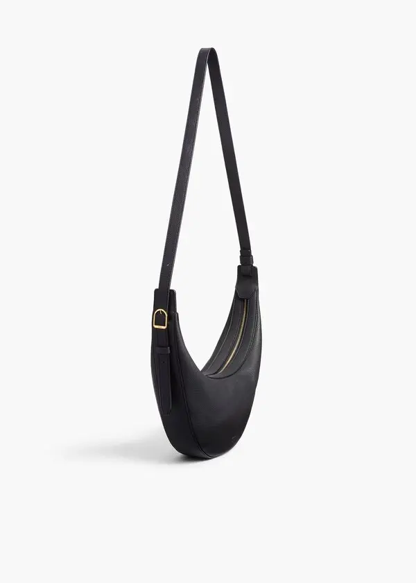 Khaite Small Augustina Crossbody Bag - Black
