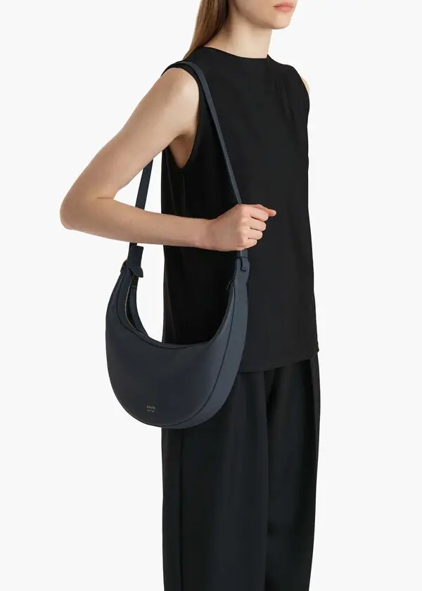 Khaite Small Augustina Crossbody Bag - Midnight Navy