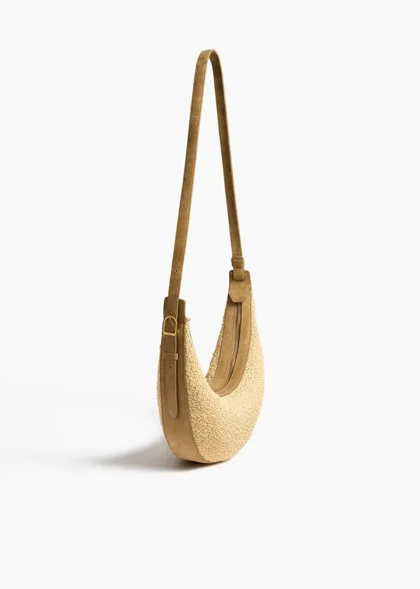Khaite Small Augustina Crossbody Bag - Wheat / Natural