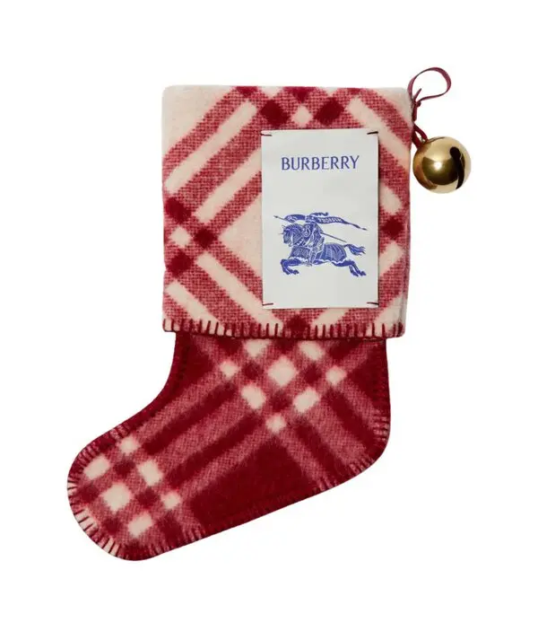 Burberry - Check Wool Stocking