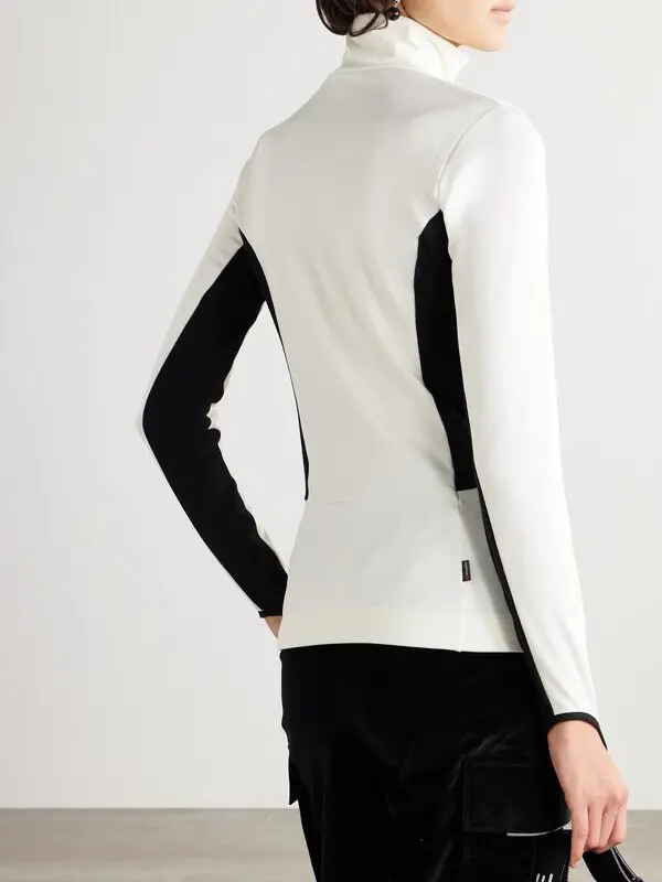 Moncler Color-block Base Layer - White