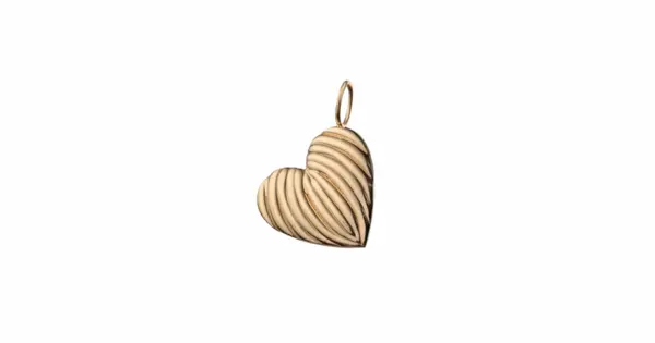 Jennifer Zeuner Jewelry Luba Heart Charm - One-color