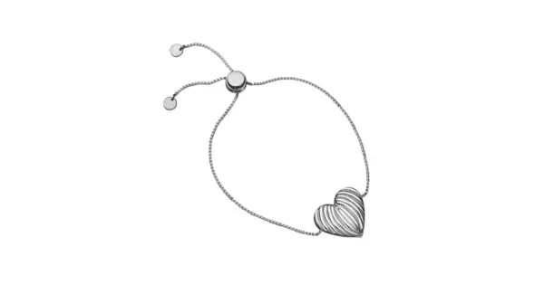 Jennifer Zeuner Jewelry Luba Heart Charm Bracelet - One-color