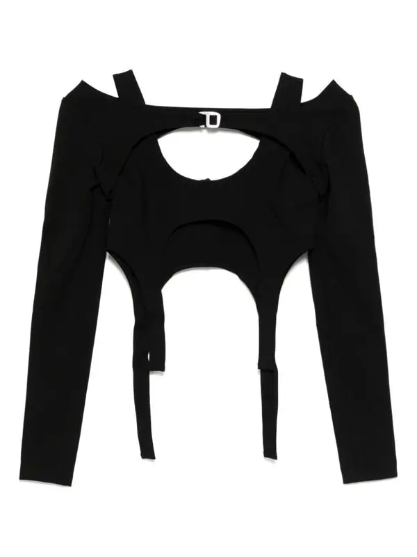 HELIOT EMIL Arid Harness Top - Black