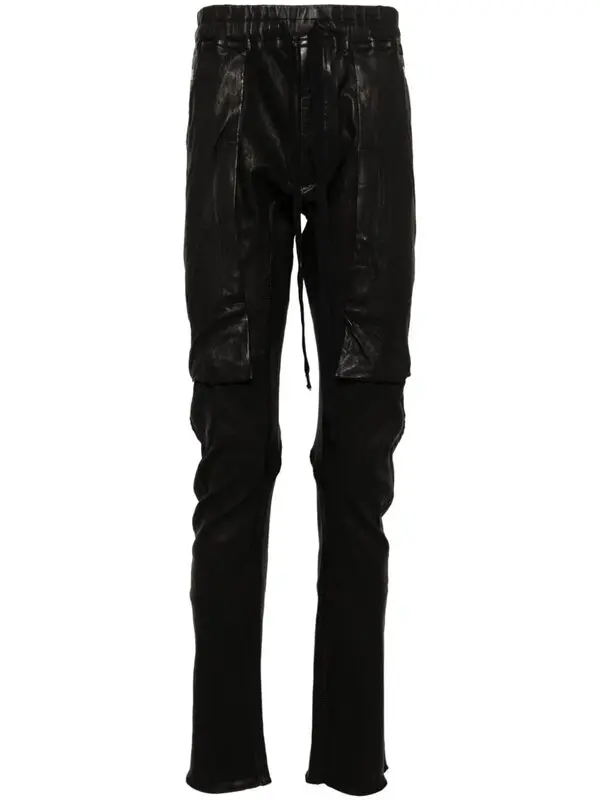 ISAAC SELLAM EXPERIENCE Leather Trousers
