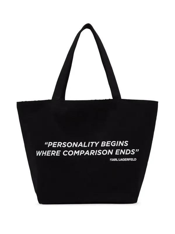 Karl Lagerfeld K/quote Reversible Tote Bag