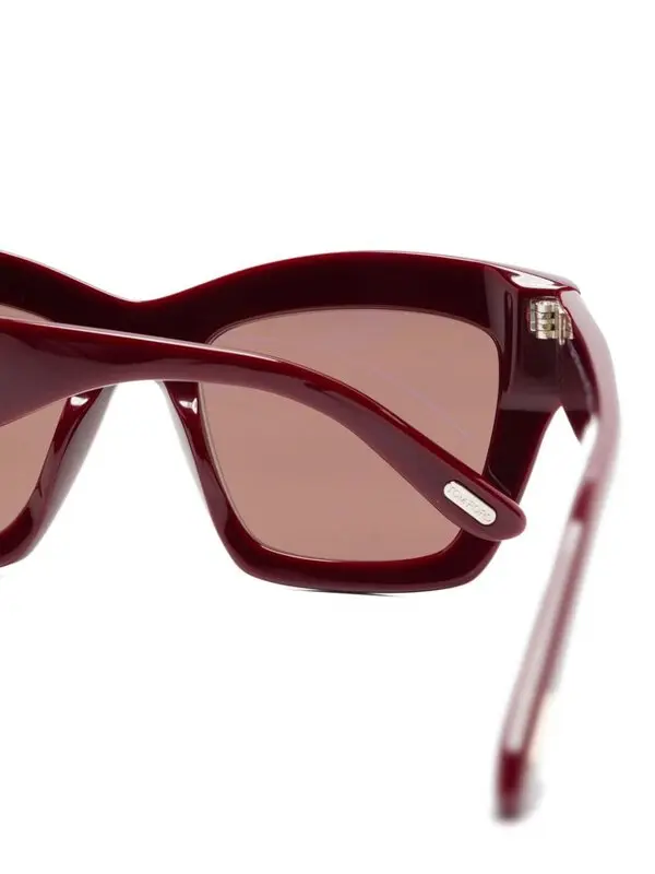 TOM FORD Luna Sunglasses - Red