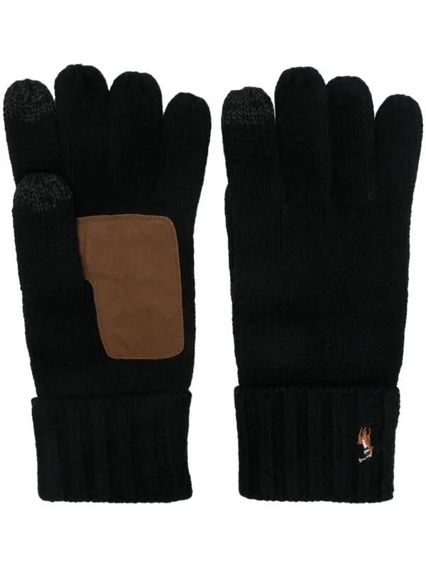 Polo Ralph Lauren Merino Wool Gloves - Black