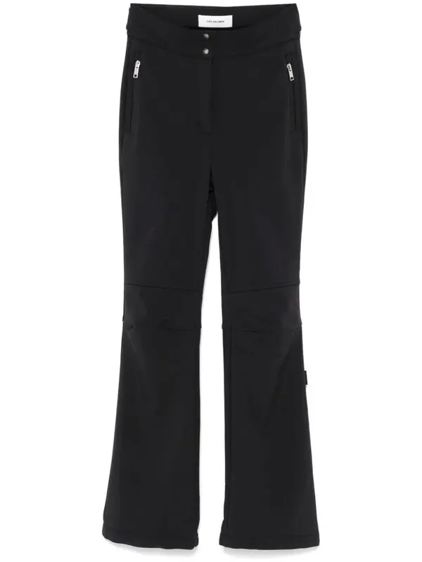 YVES SALOMON Flared Ski Trousers - Black