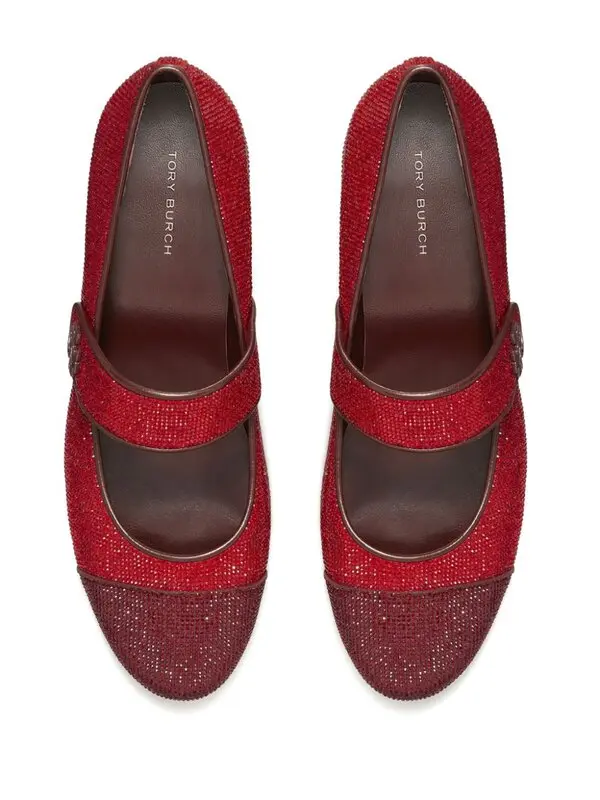 Tory Burch Mary Jane Ballerina - Red