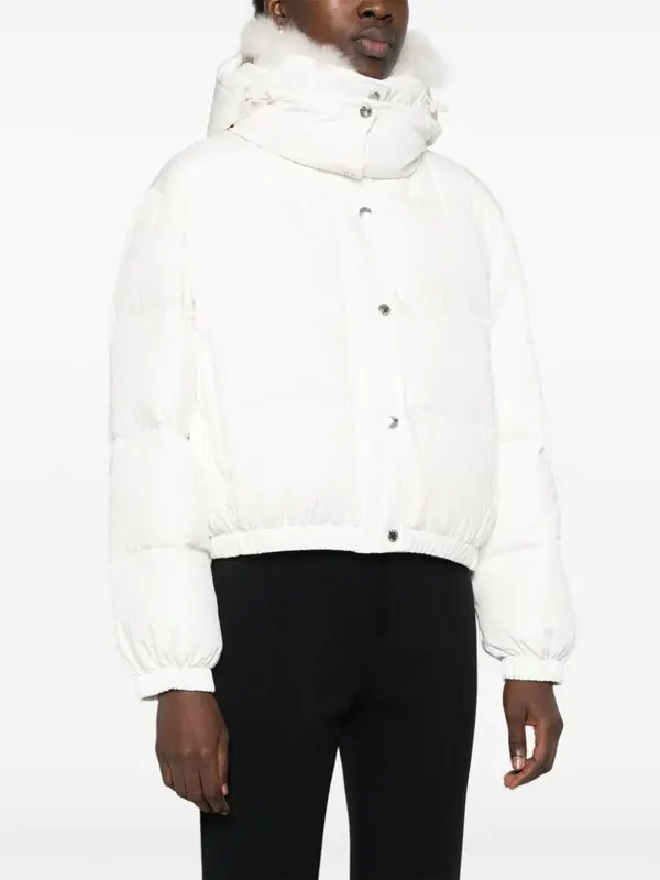 YVES SALOMON Contrasting-collar Ski Jacket