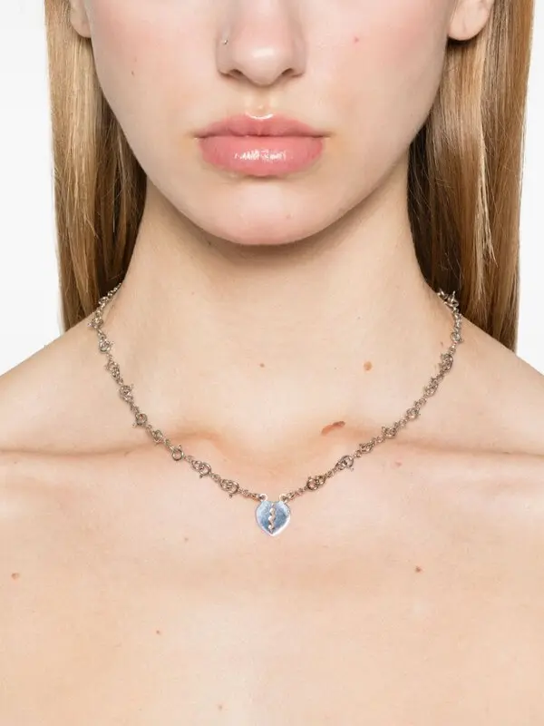 Magliano Broken Heart Necklace - Silver | Editorialist