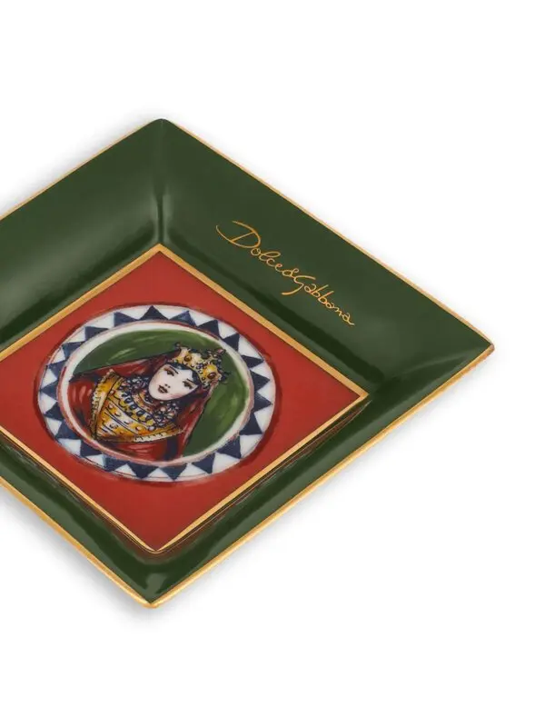 Dolce & Gabbana Porcelain Decorative Tray