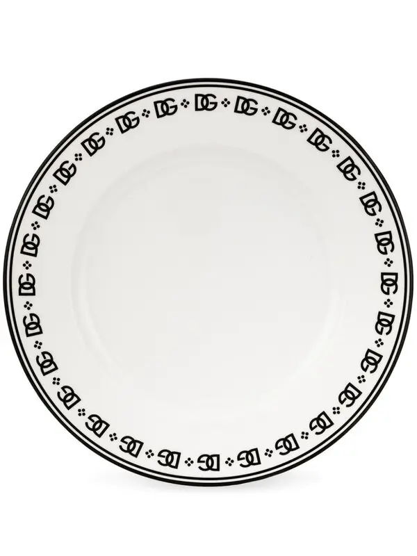 Dolce & Gabbana Porcelain Charger Plate - White