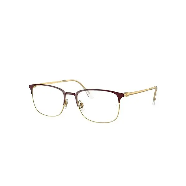 Ray-ban Optics Eyeglasses Frame With Clear Lenses