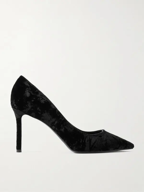 JIMMY CHOO Romy 85 Velvet Pumps
