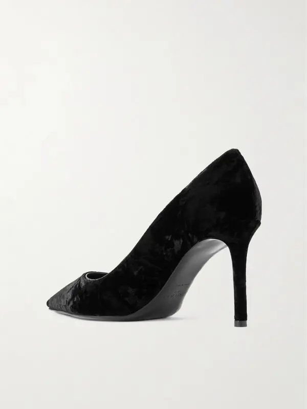 JIMMY CHOO Romy 85 Velvet Pumps