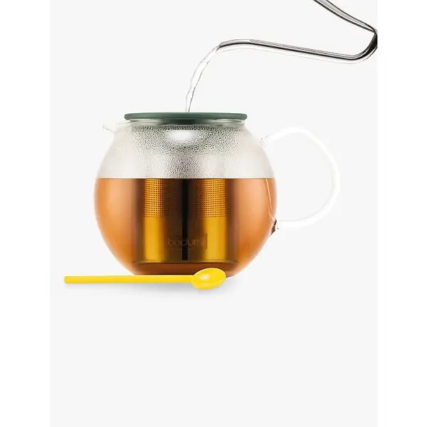BODUM X Moma Assam Tea Press With Spoon - Yellow And Lilac