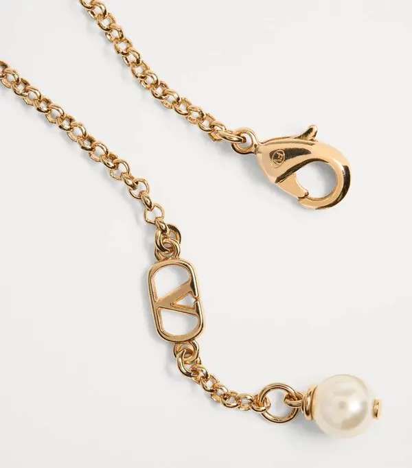 Valentino Garavani Ovalette Vlogo Bracelet