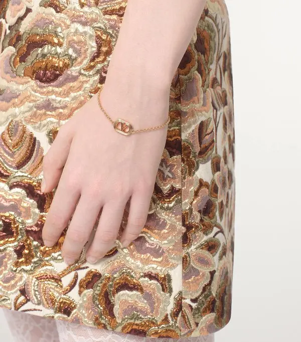 Valentino Garavani Ovalette Vlogo Bracelet