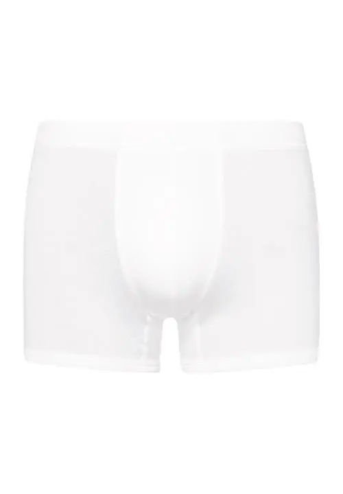 Hanro Sea Island Cotton Cotton Boxer Brief - White